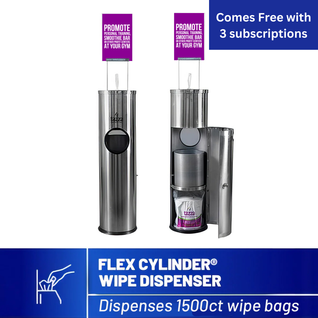 Flex Cylinder Stainless Steel Wipe Dispenser