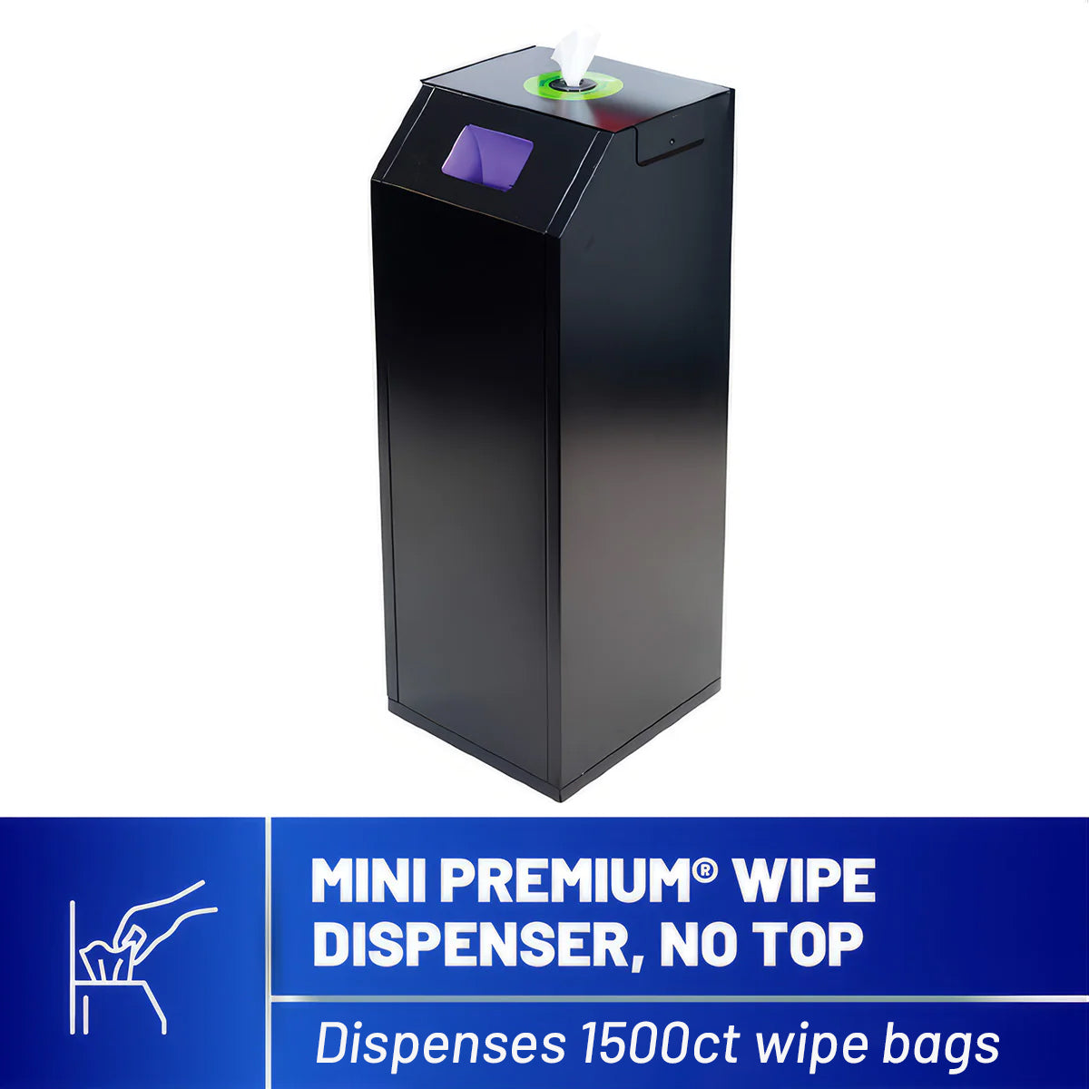 Mini Premium Sanitizing Wipe Dispenser (Base Only)